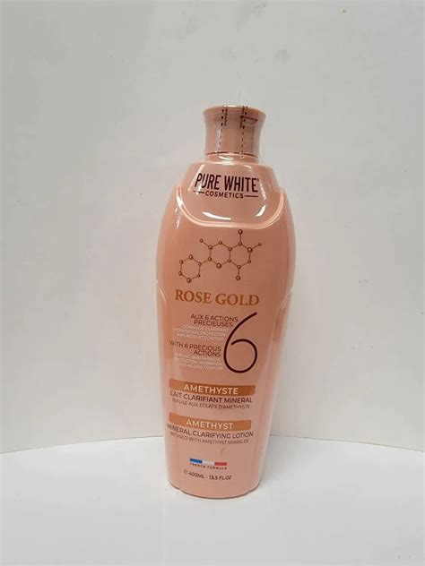 Pure White Rose Gold Glowing Lotion Set Kismet Beauty Brands