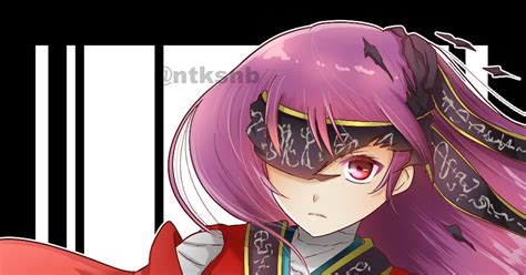 オリジナル 【一次創作】普段は目隠しして髪の毛も布で覆ってる性別不明の呪術師 ナツキ シノブのイラスト Pixiv
