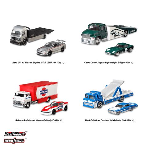 2019 Hot Wheels Team Transport F Case Pack Of 4 Mattel Creations