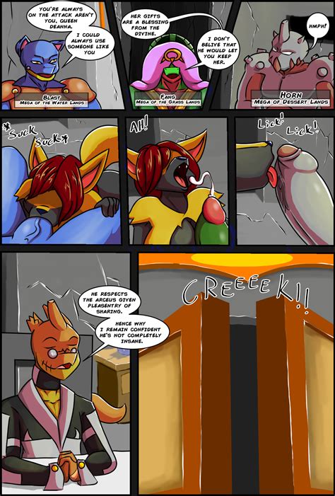 Rule 34 Alternate Color Anthro Bear213 Blastoise Charizard Comic Delphox English Text Furry
