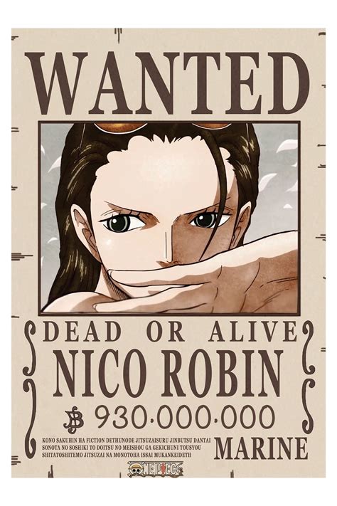 Rose One Pıece Posterchopper Franky Nico Robin Usopp Fiyatı
