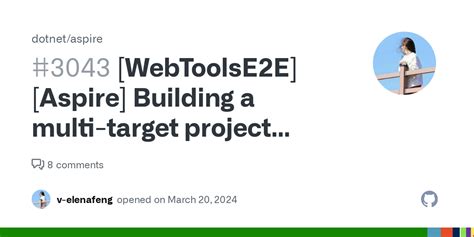 Webtoolse2e Aspire Building A Multi Target Project From The App Host