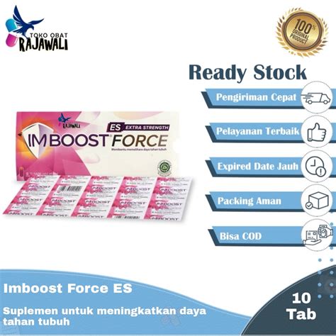 Jual Imboost Force Extra Strength Strip 10 Tablet Shopee Indonesia