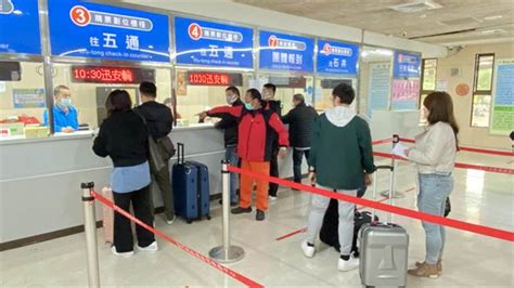 小三通開放客運中轉首日 台商開心搭船齊呼：早該通了 兩岸 中時