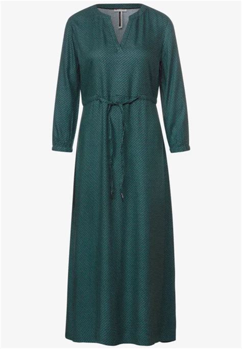 Street One Robe maxi à imprimé all over pour femmes en Vert STREET ONE