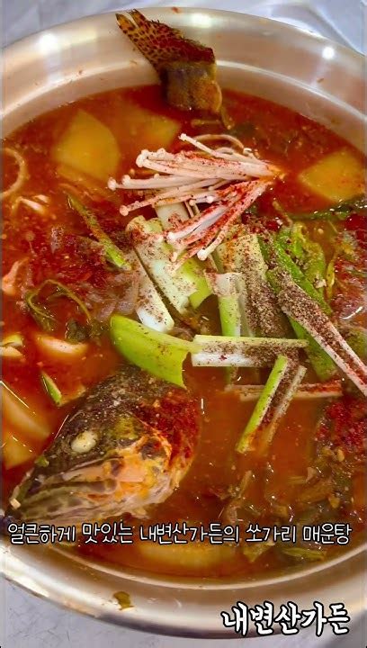 쏘가리금어기 쏘가리매운탕집 전북 부안맛집 내변산가든 부안맛집 Food 시골일상 전북가볼만한곳 전북여행쏘가리쏘가리매운탕쏘가리회민물매운탕내변산 Youtube