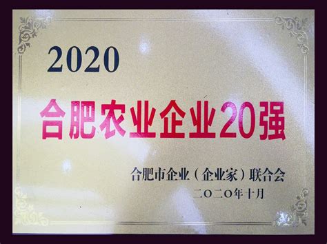 富煌三珍入选2020年合肥市农业企业20强—富煌集团