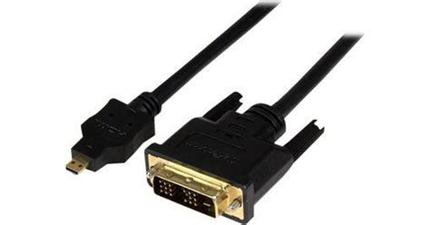 Micro Hdmi To Dvi Cable 1m Black • Raspberrypi Dk