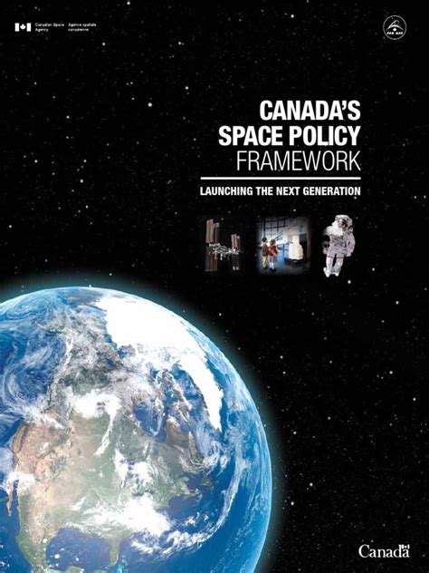 Canadas Space Policy Framework Canadarm Satellite Free 30 Day