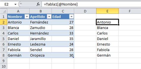 Excel Lista Desplegable