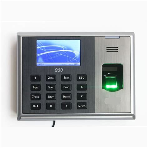 Zk S30 Fingerprint Time Attendance 3000 Templates Biometric Time