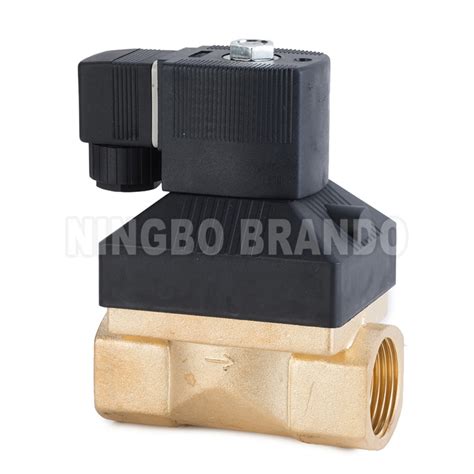 Type 5404 A 25 0 2 Way 1′′ Brass Solenoid Valve For Air Compressor 12v