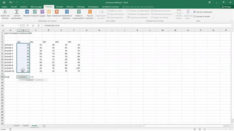 Faire Une Formule De Calcul Sur Excel Simplement Et Rapidement