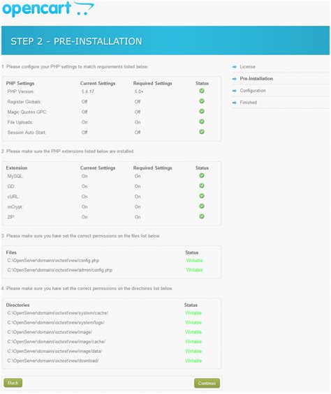 Как установить OpenCart OCProfi установка и настройка OpenCart