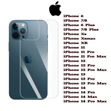 Película Traseira Iphone Cerâmica Hydrogel Flexível 3d9d Todos Modelo