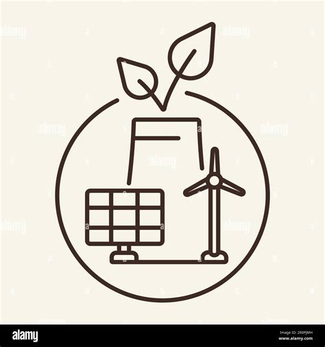 Green Infrastructure Line Icon Stock Vector Image And Art Alamy