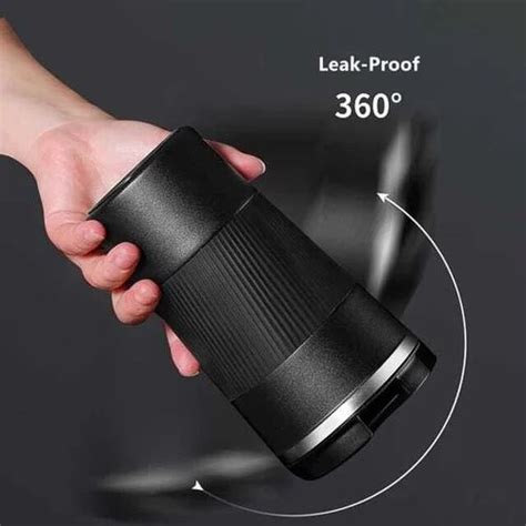 Stainless Steel Vacuum Insulated Coffee Mug With Silicon Grip Green