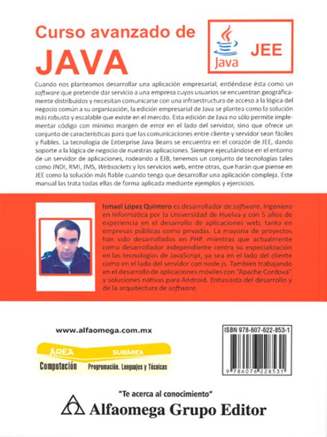 CURSO AVANZADO DE JAVA Manual práctico Alfaomega México