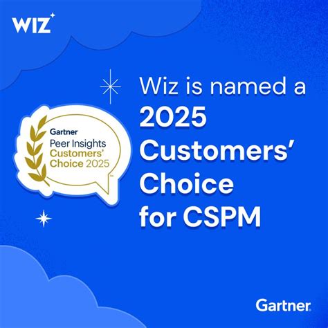 🗞️ Exciting News Wiz Has Been Named A Customers Choice In Gartner Peer Insights™ Voice Of The