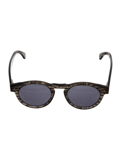 Illesteva Aviator Tinted Sunglasses Grey Sunglasses Accessories