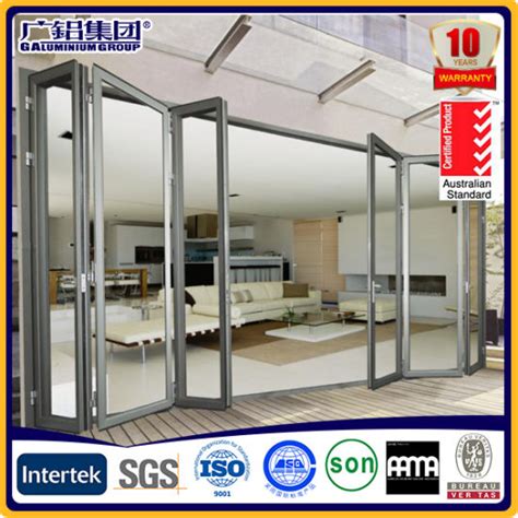 China Aluminum Bi Folding Dooraluminium Folding Doormulti Leaf Door