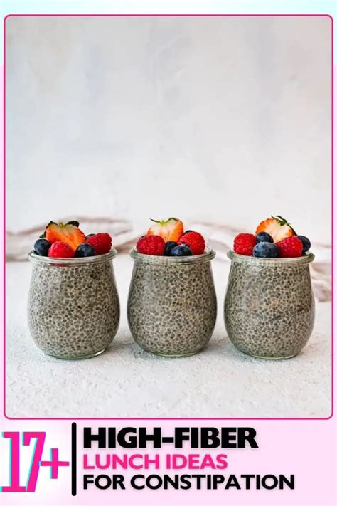 17 Tasty High Fiber Lunch Ideas For Chronic Constipation Oh My Gut