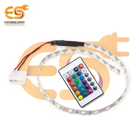 Buy DC Multi Color 5050 SMD LED RGB Strip With IR Sensor And Remote