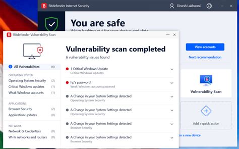 Bitdefender Web Safety Overview