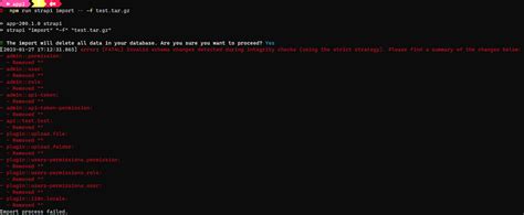 Data Import Fatal Error On 460 Questions And Answers Strapi