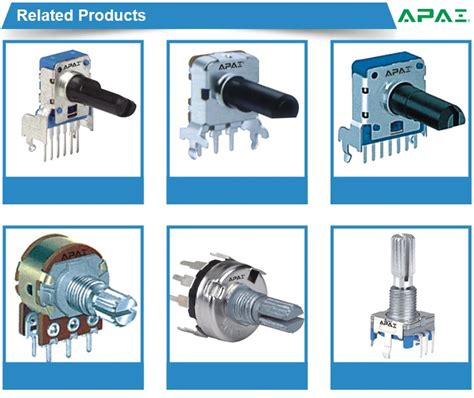 Mm Potentiometer K Ohm Horizontal Rotary Remote Control Potentiometer Products From Foshan