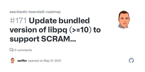 Update Bundled Version Of Libpq 10 To Support Scram Authentication