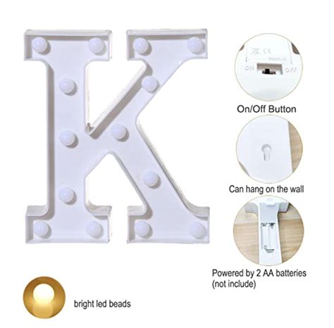 Party Propz Marquee Alphabet Light Letters For Room Decor Lights K