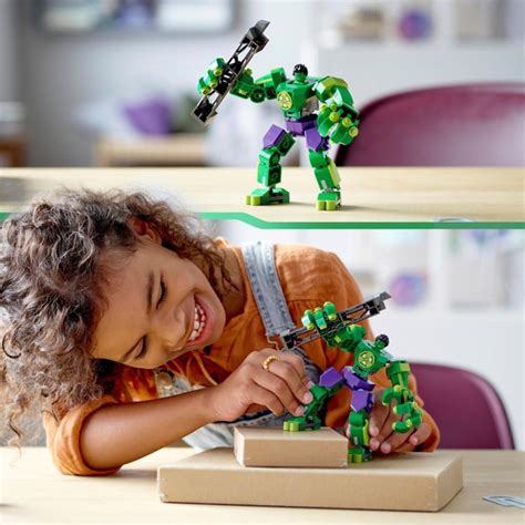 Lego Marvel 76241 Hulk Mech Armour Avengers Action Figure Smyths Toys Uk