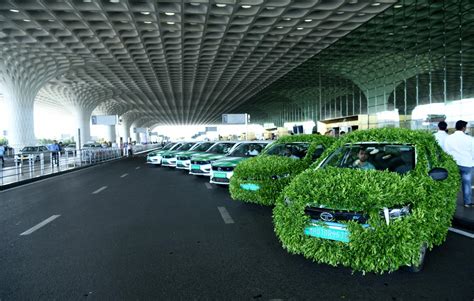 Uber Goes Green At Mumbai International Airport
