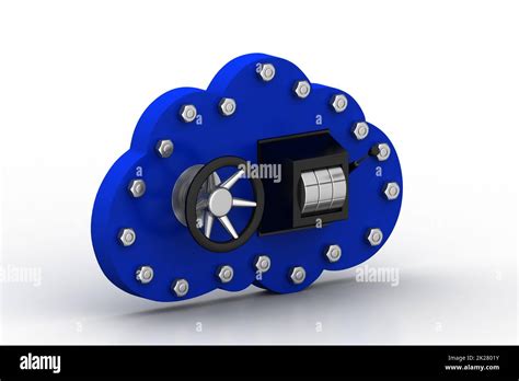 Cloud Networking With Security Concept Stock Photo Alamy