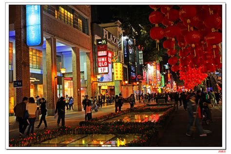 【北京路夜景摄影图片】广州市生活摄影四维色太平洋电脑网摄影部落