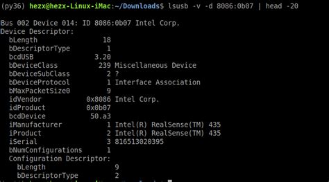 RealSense Viewer Doesn T Connect Camera D435 On Ubuntu 18 04 Issue