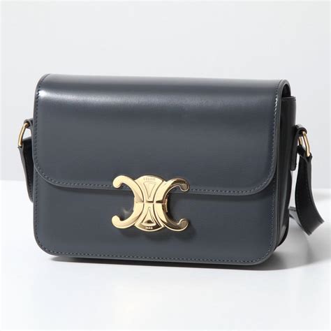 Celine セリーヌ ショルダーバッグ Teen ティーン 188423bf410sg レディース Triomphe トリオンフ レザー