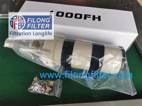 Diesel Generator Set Fuel Water Separator Assembly Fuel Filter 1000FG ...