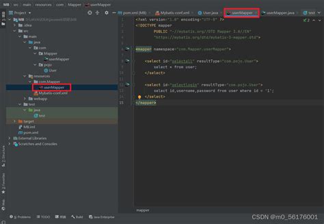 Idea中用mybatis连接mysql方法idea Mybatis 连接数据库 Csdn博客