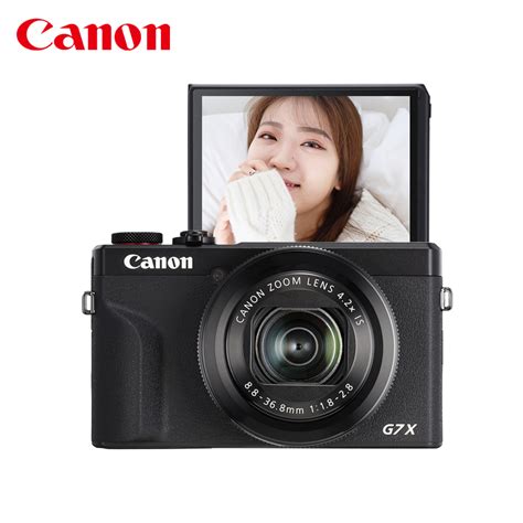 佳能powershot G7 X Mark Iii数码相机g7x3三代4k高清vlog卡片机虎窝淘