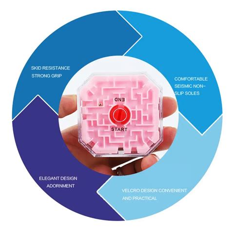 키덜트 퍼즐 조기 교육 장난감 투명 3d 구슬 미로 매직 큐브 선물 티몬