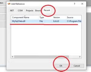 Solve Connect VB Net To MySQL Database Visual Studio 2022 Projects