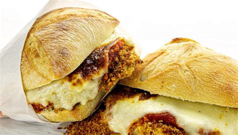 Chicken Parmesan Sandwiches