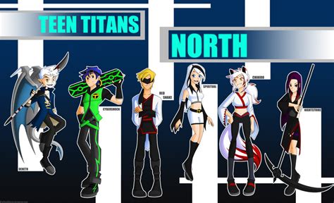 Tt Oc Com Teen Titans North By Tiablackraven On Deviantart