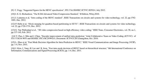 fast intra coding based on reference samples similarity in hevc ppt