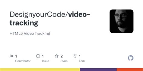 GitHub DesignyourCode Video Tracking HTML Video Tracking