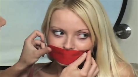 Blonde Red Duct Tape And Tied