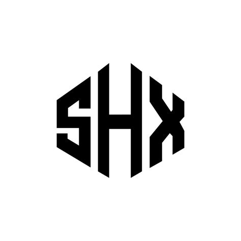 Shx Letter Logo Design With Polygon Shape Shx Polygon And Cube Shape Logo Design Shx Hexagon