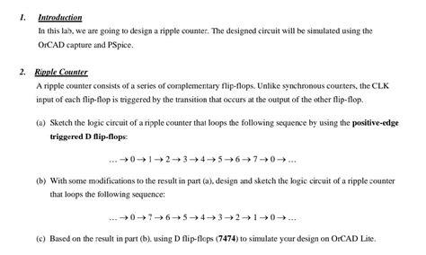 Solved Introduction In This Lab We Are Going To Design A Chegg
